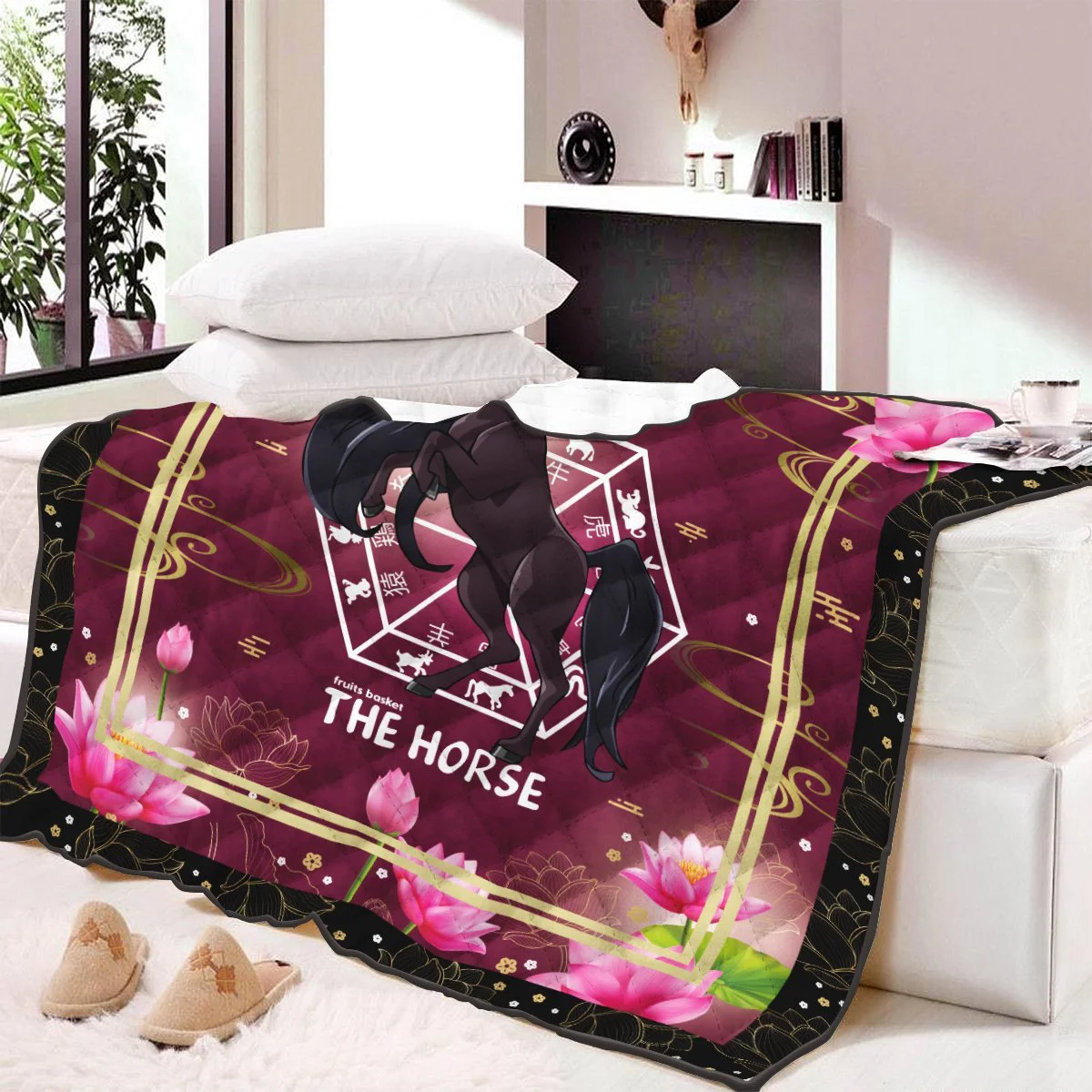 Fruits Basket Blankets - Rin The Horse Quilt Blanket FH0709 | Gear ...