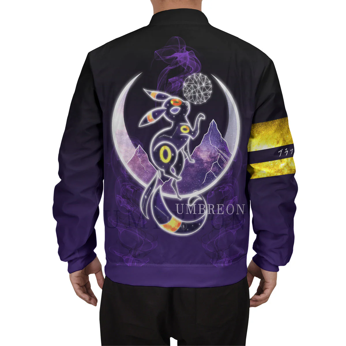 Pokemon Jackets - Umbreon Spirit Bomber Jacket FH0709 | Gear Anime Shop ...