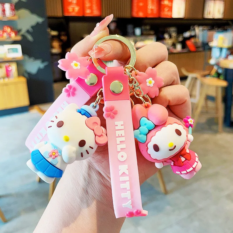 Hello Kitty Blue Skirt Toys Keychain | Hello Kitty Plush Shop ...