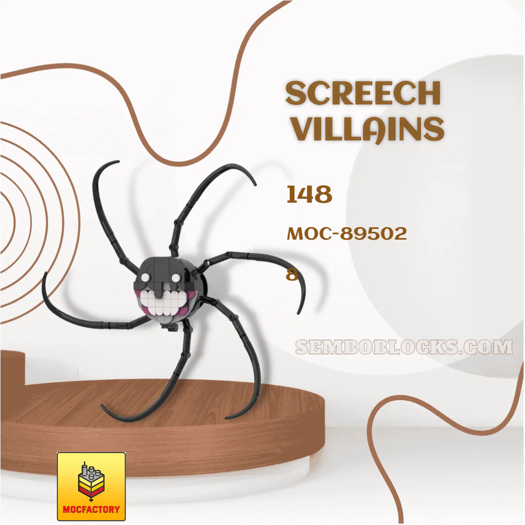 MOC Factory 89502 Creator Expert Screech Villains | SEMBO Blocks Shop ⚡ ...